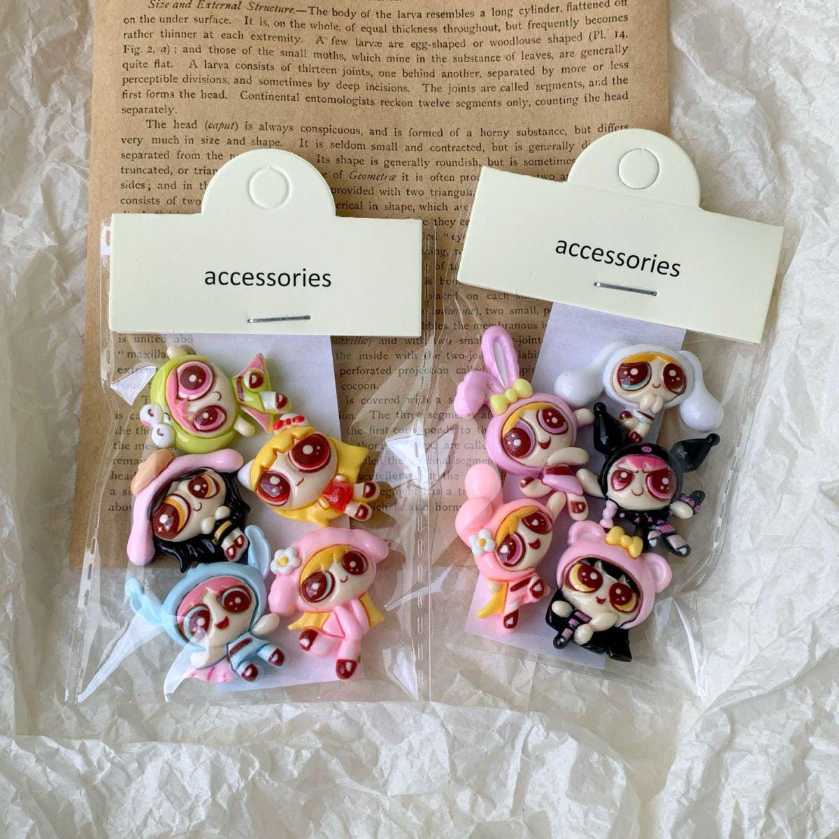 Powerpuff Charms|resin Slime Charms for Children Diy|diy Stuff|resin ...