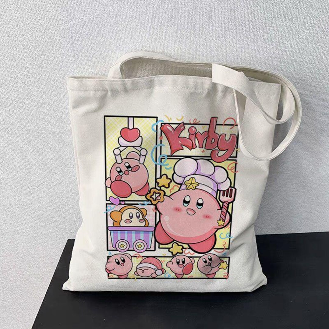 Kirby Tote Bag| Customize Kirby Tote Bag|kirby Cutie Bag|customize Gift ...