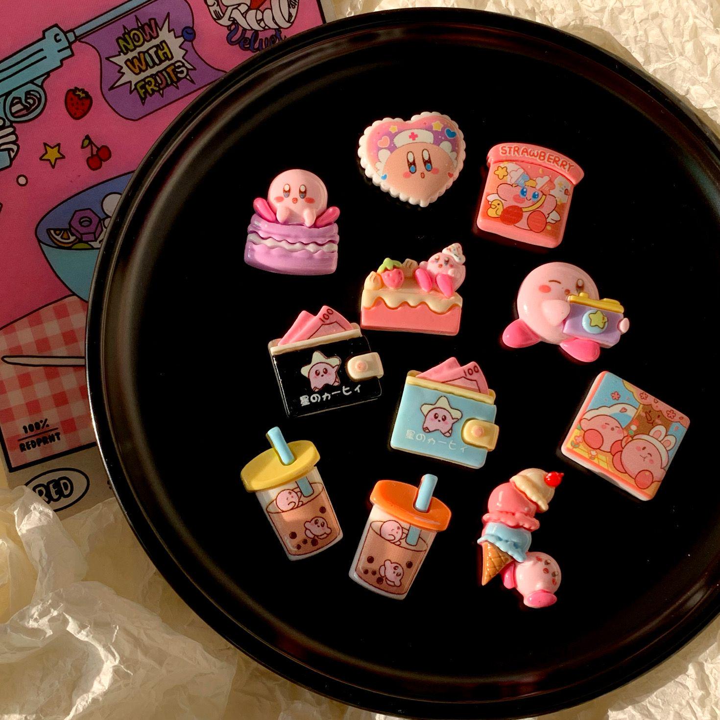 Kirby Charms|resin Slime Charms for Children Diy|diy Stuff|resin ...
