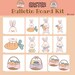 Hoppy Easter Bulletin Board Kit L Hopping Into Spring Bulletin Board ...