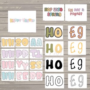 Hoppy Easter Bulletin Board Kit L Hop Into Spring Bulletin Board for ...