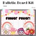 Valentine's Day Bulletin Board Kit, Groovin and Bloomin Door Decor ...