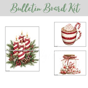 A Sweet Holiday Treat Christmas Bulletin Board Kit, Classroom ...