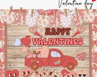 Valentine's Day Bulletin Board Kit, Have a Berry Happy Valentine’s Day ...