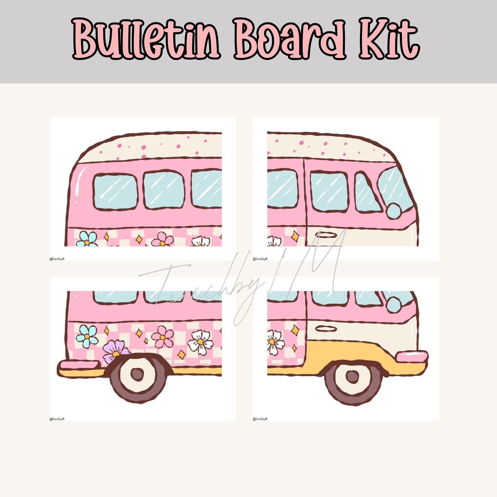 Summer Party Vibes Bulletin Board Kit: Classroom Door Decor (PDF & PPT ...