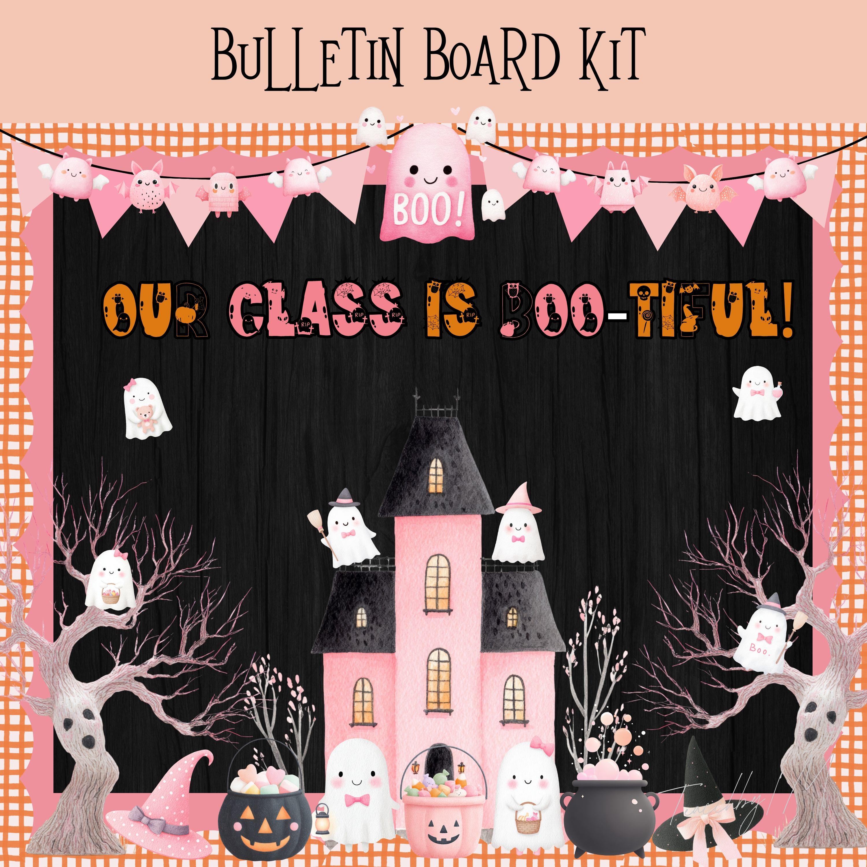 Halloween Bulletin Board Kit: Classroom Decor (PDF & PPT Files) - Etsy
