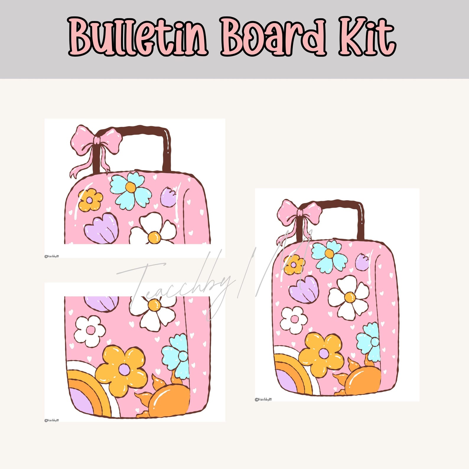 Summer Party Vibes Bulletin Board Kit: Classroom Door Decor (PDF & PPT ...