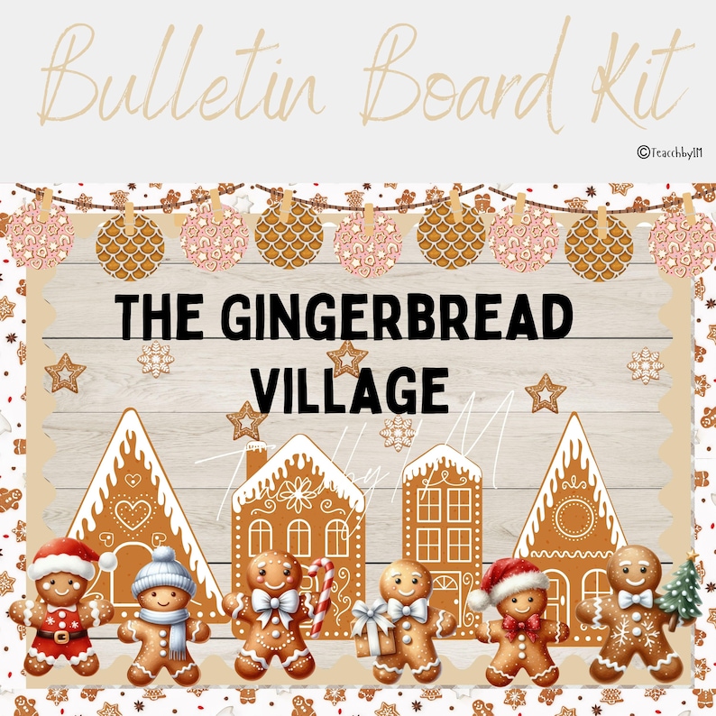 Christmas Bulletin Board | December Bulletin Board | the Gingerbread ...