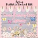 Fluttering Into Spring Bulletin Board Kit Classroom Decor L Bloom Hop ...