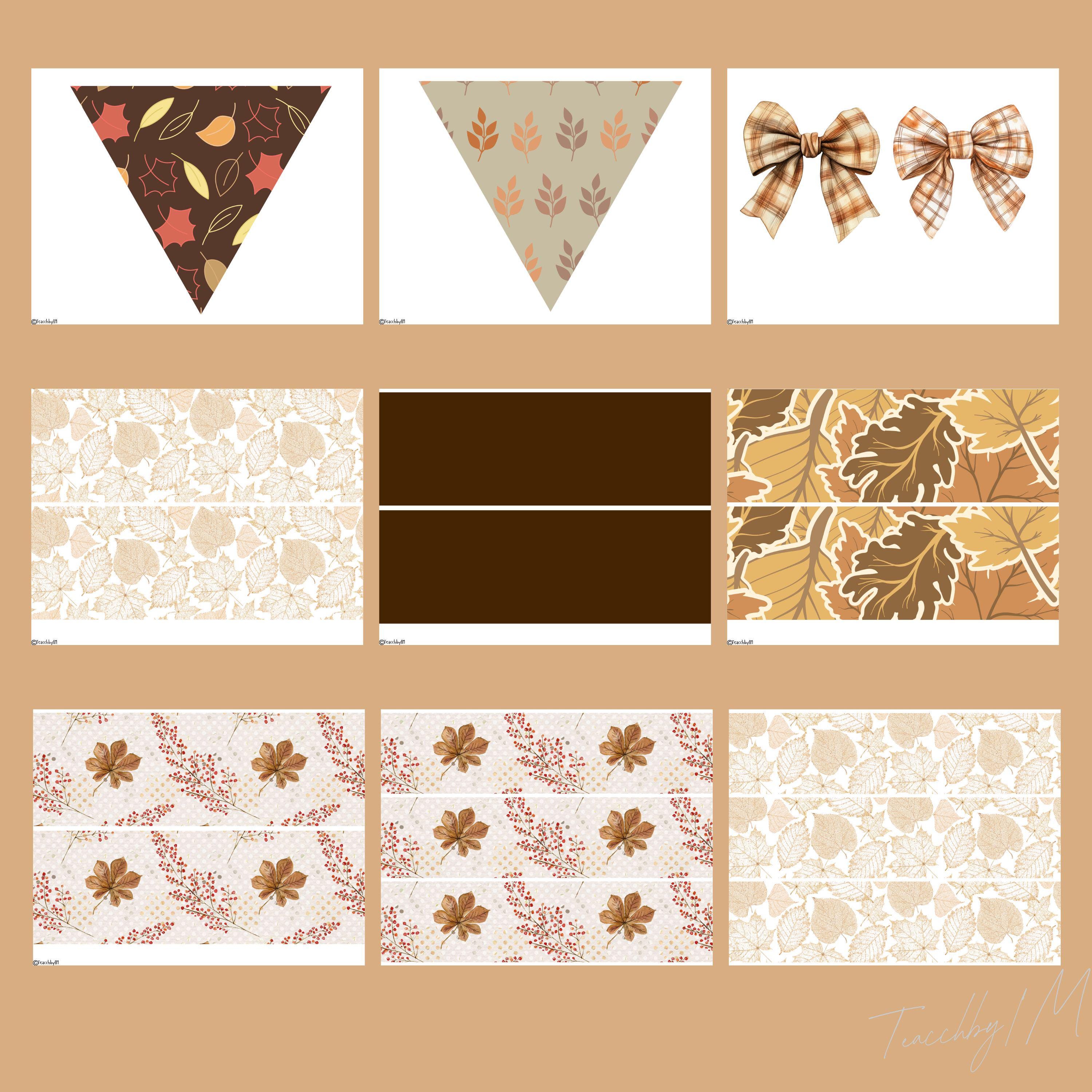 Autumn Classroom Bulletin Board Kit: Editable Student Name Activity ...