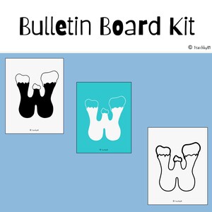 Winter Wonderland Bulletin Board Kit: Christmas Classroom Decor (PDF ...