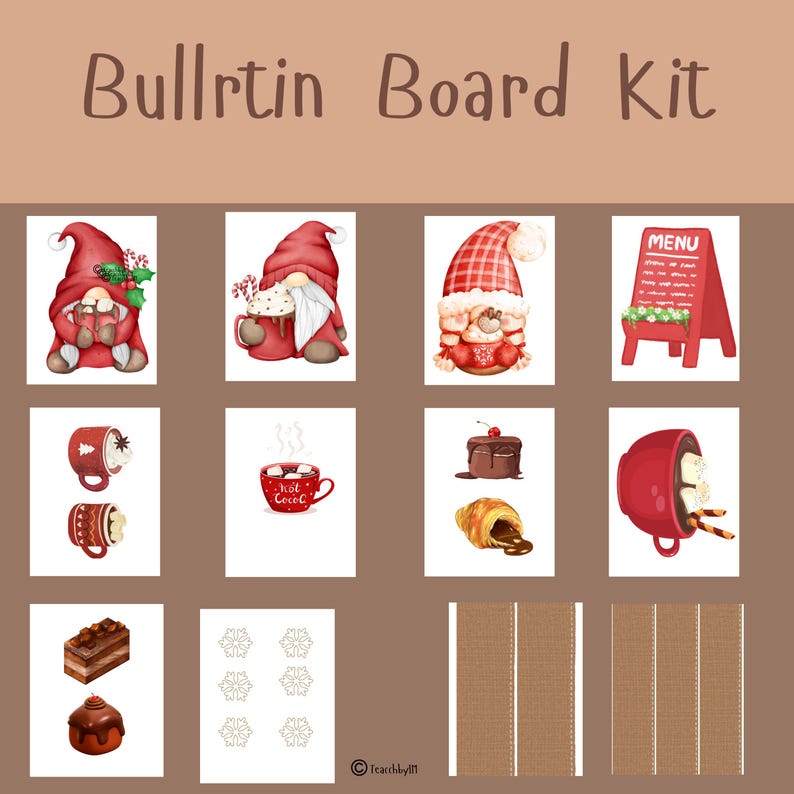 Hot Chocolate Bulletin Board Kit: Classroom Decor (printable PDF) - Etsy