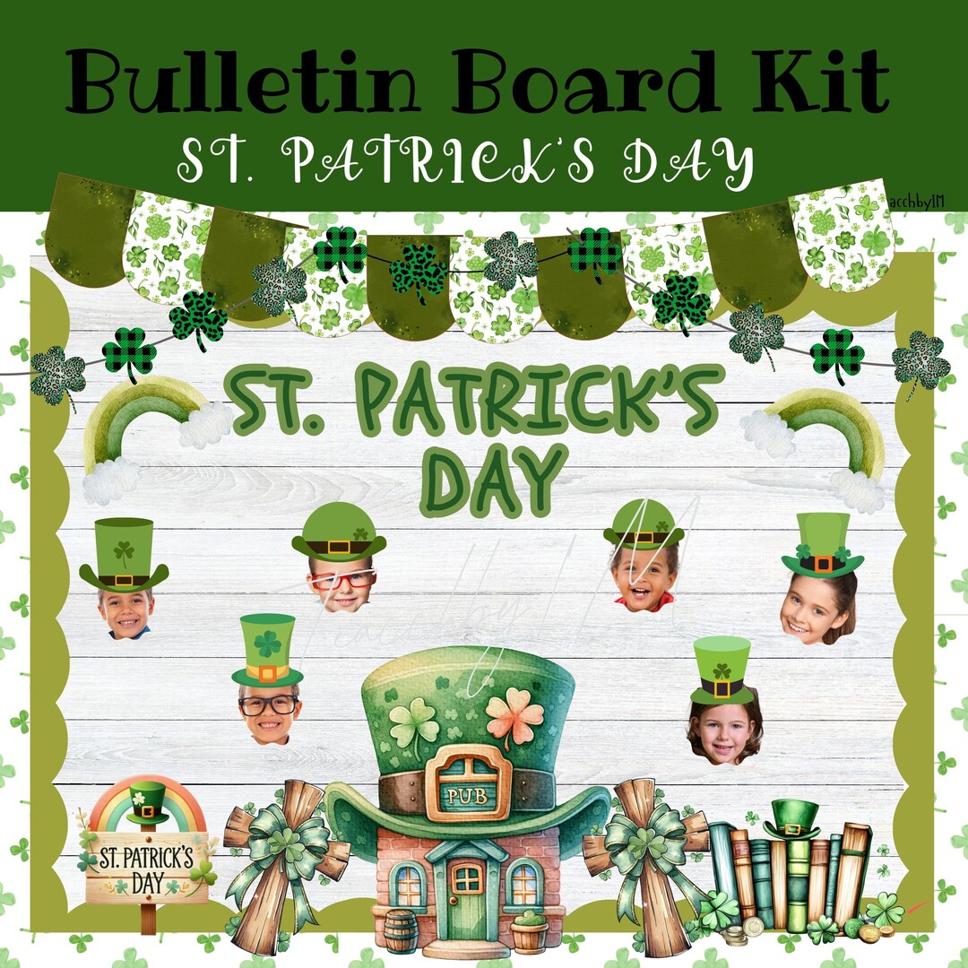 St. Patrick’s Day Bulletin Board | Lucky to Have You Here Bulletin ...