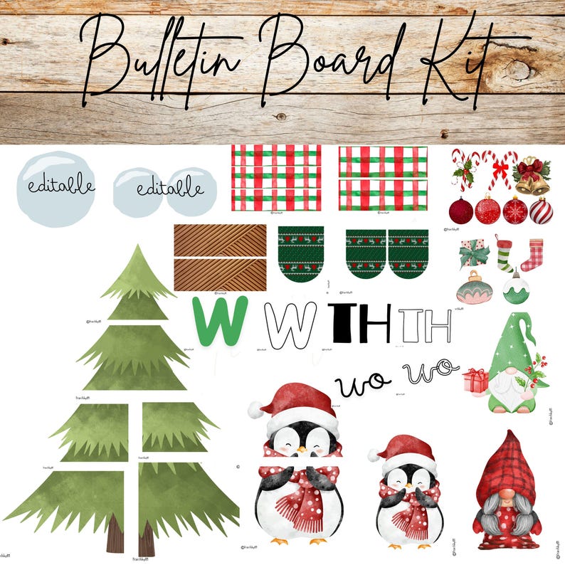 Winter Wonderland Bulletin Board Kit: Cozy Classroom Decor (printable ...