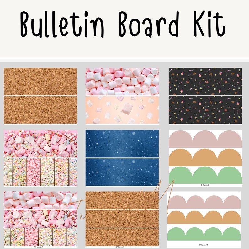 Marshmallow Moments Bulletin Board Kit: Hot Chocolate Classroom Decor ...