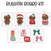 Merry Christmas Bulletin Board Kit | Happy Holidays Christmas Decor ...