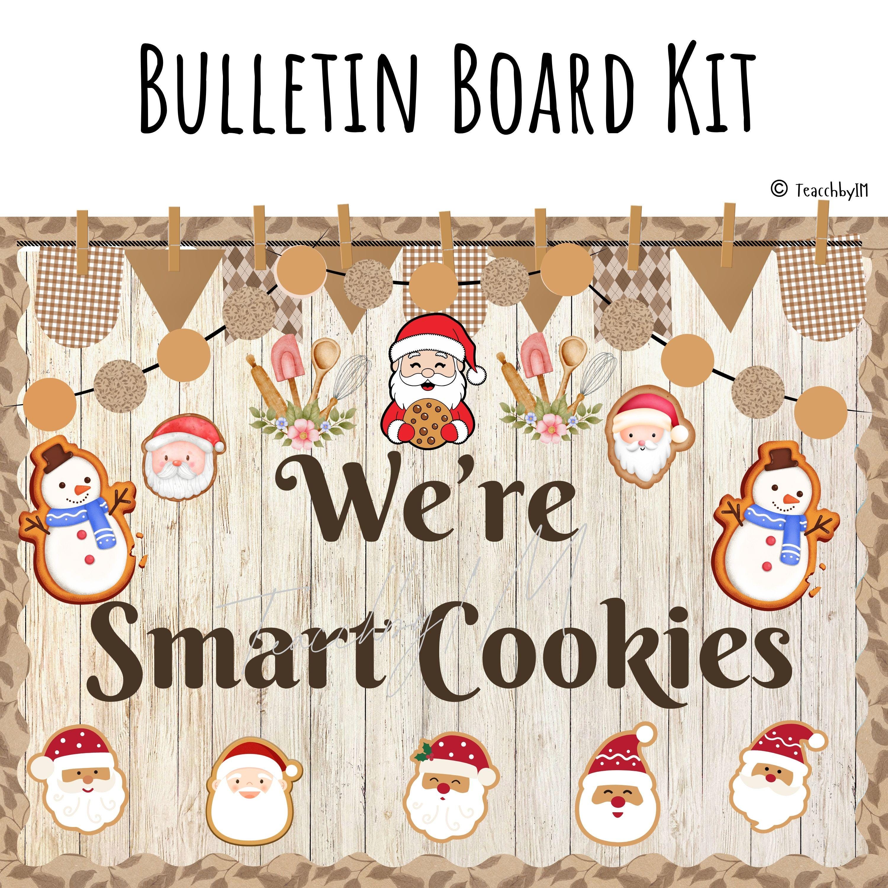 We’re Smart Cookies Bulletin Board Kit | Merry Christmas Decor | Our ...