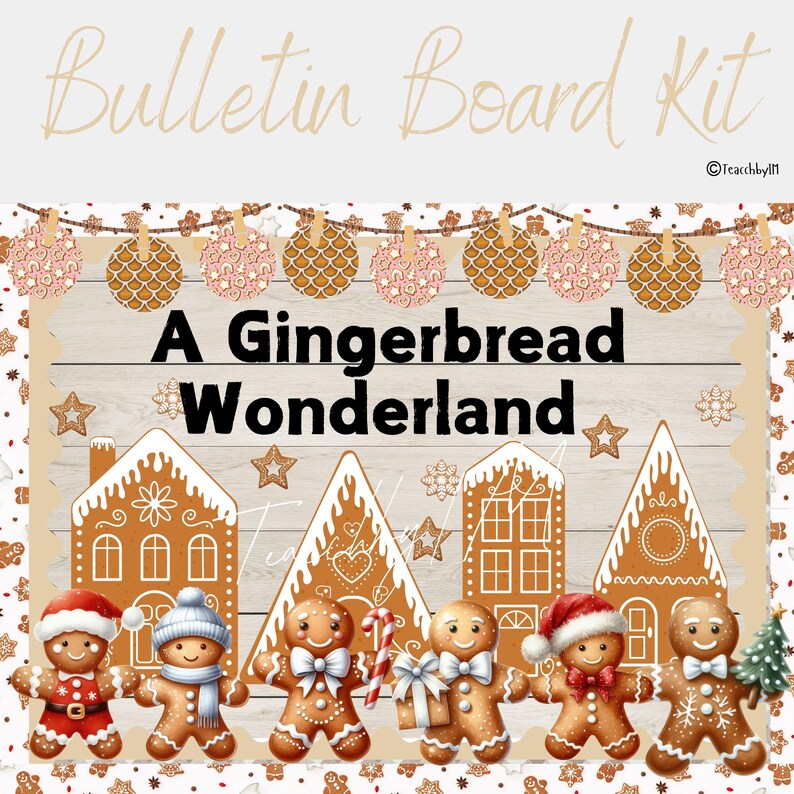Christmas Bulletin Board | December Bulletin Board | the Gingerbread ...