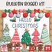 Merry Christmas Bulletin Board Kit | Happy Holidays Christmas Decor ...