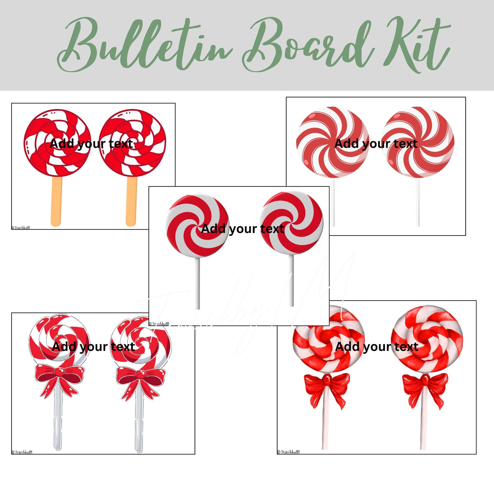 A Sweet Holiday Treat Christmas Bulletin Board Kit, Classroom ...