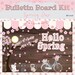 Hello Spring Bulletin Board Kit: Classroom Decor (PDF & PNG) - Etsy