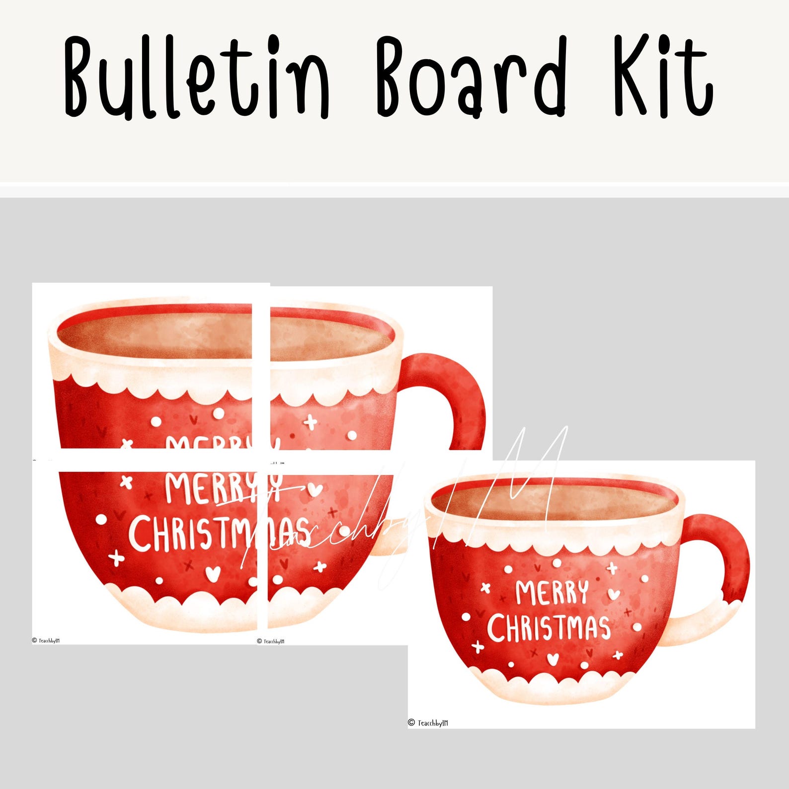 Marshmallow Moments Bulletin Board Kit: Hot Chocolate Classroom Decor ...