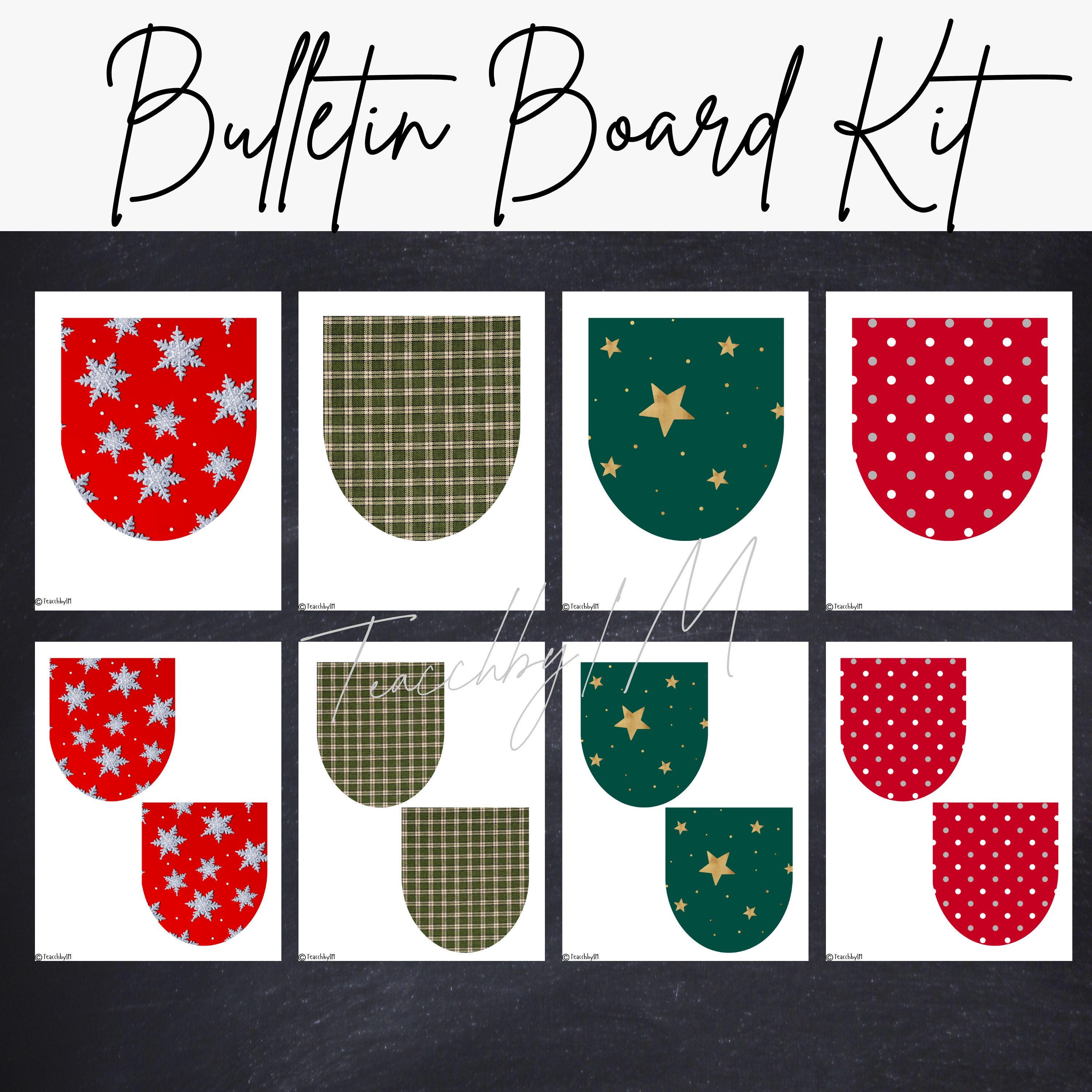 Hot Cocoa Bar Menu Bulletin Board Kit (printable PDF, PTT) - Etsy