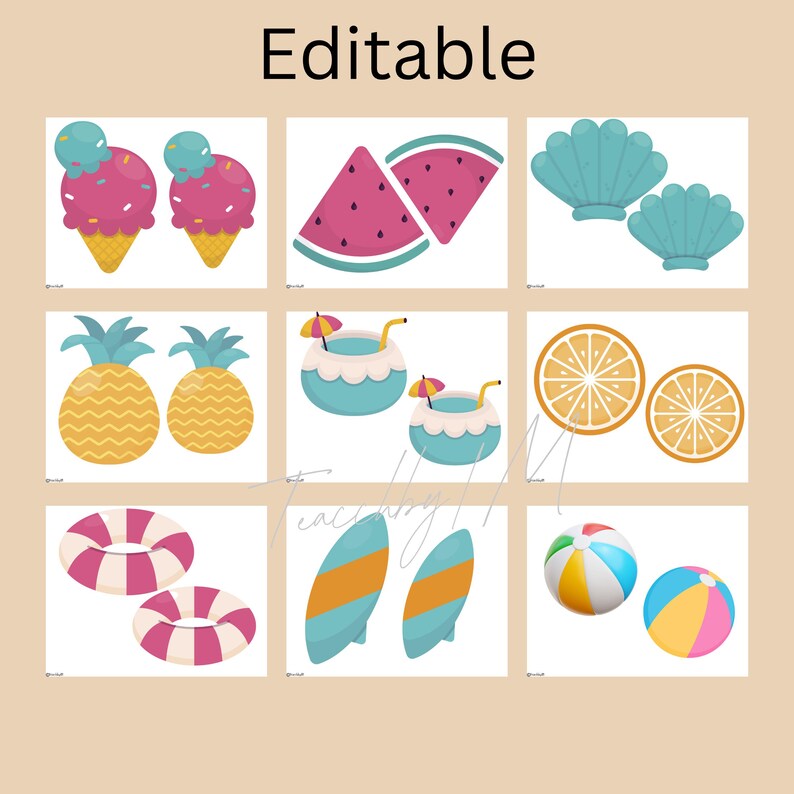 Summer Bulletin Board Kit L Sun Sand Smiles Door Decor L Beach, Please ...