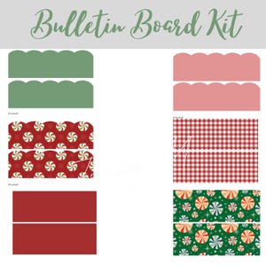 A Sweet Holiday Treat Christmas Bulletin Board Kit, Classroom ...