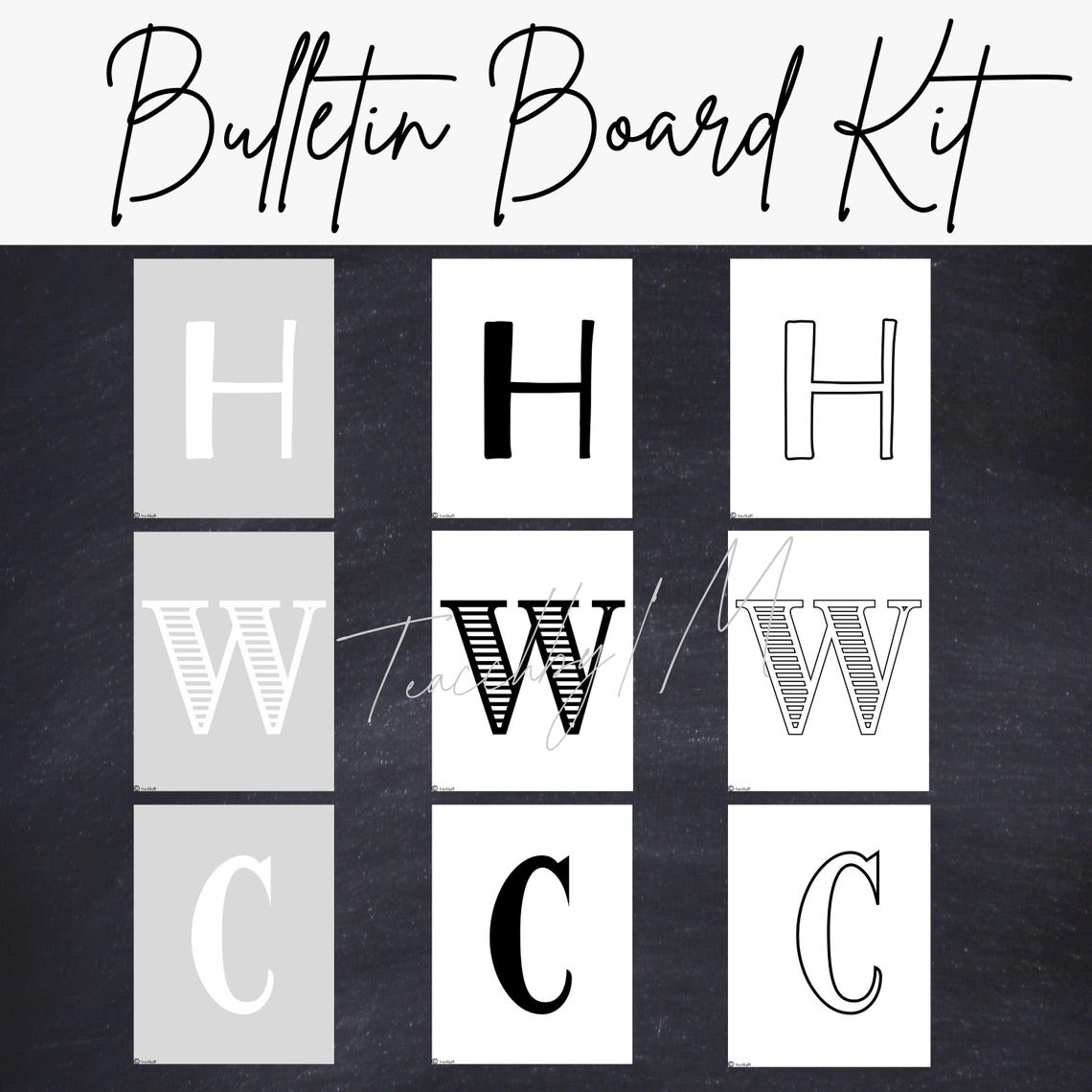 Hot Cocoa Bar Menu Bulletin Board Kit (printable PDF, PTT) - Etsy