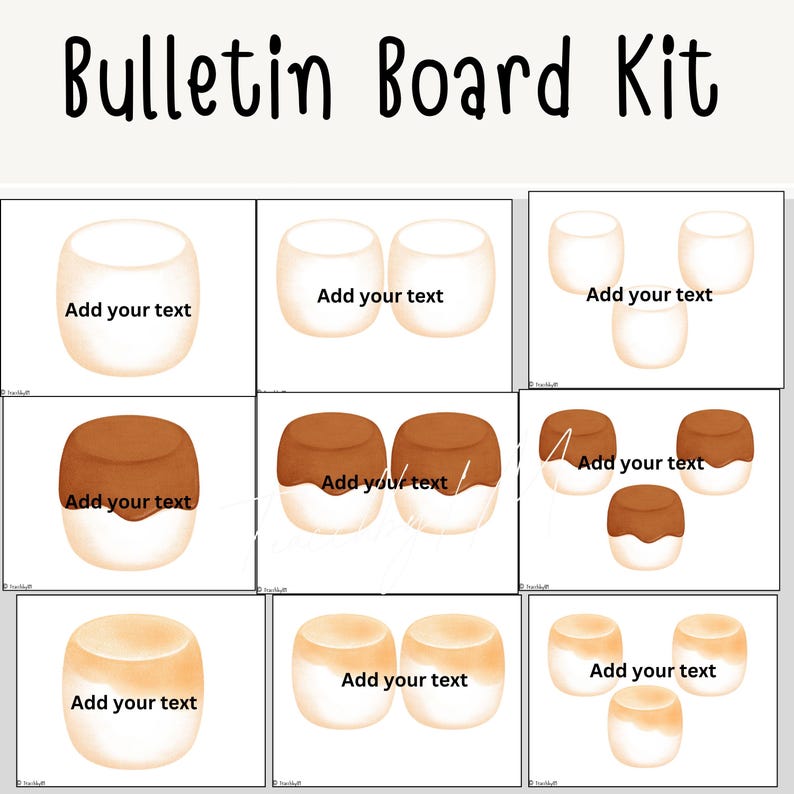 Marshmallow Moments Bulletin Board Hot Chocolate-themed | Hot Cocoa ...