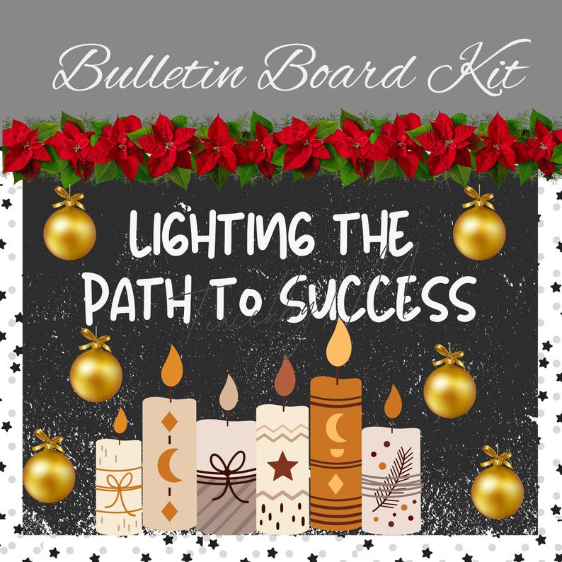 Cozy Christmas Classroom Decor Printable | Let Your Light Shine Bright ...