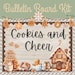 Cookies and Cheer Christmas Bulletin Board Kit, Classroom Decor - Etsy