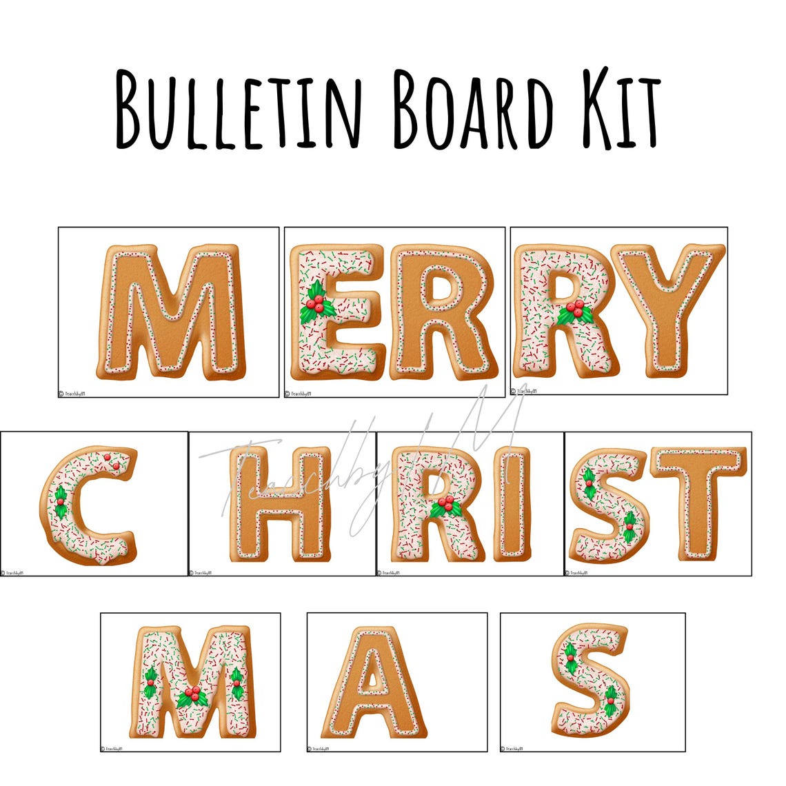 We’re Smart Cookies Bulletin Board Kit | Merry Christmas Decor | Our ...