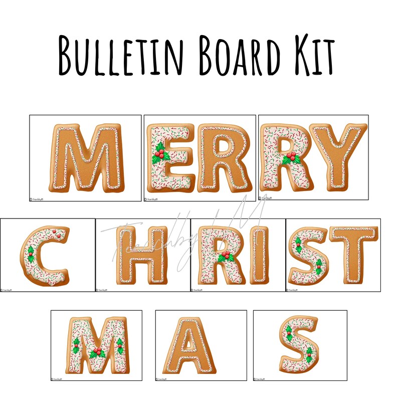 We’re Smart Cookies Bulletin Board Kit | Merry Christmas Decor | Our ...