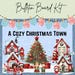 Christmas Village Bulletin Board Kit: Cozy Classroom Decor (printable ...