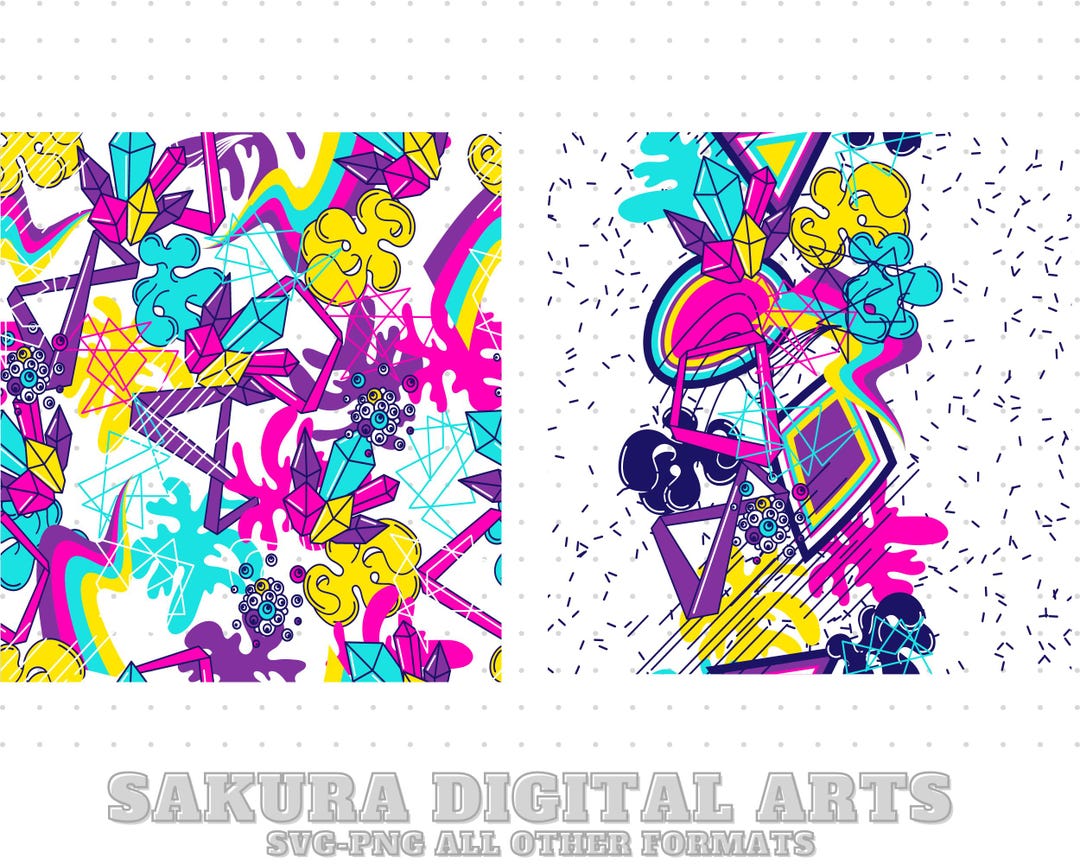 2 COLORFUL SPRAY Graffiti Svg/png Files , American Graffiti Files ...