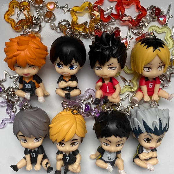 Haikyuu Keychain - Etsy