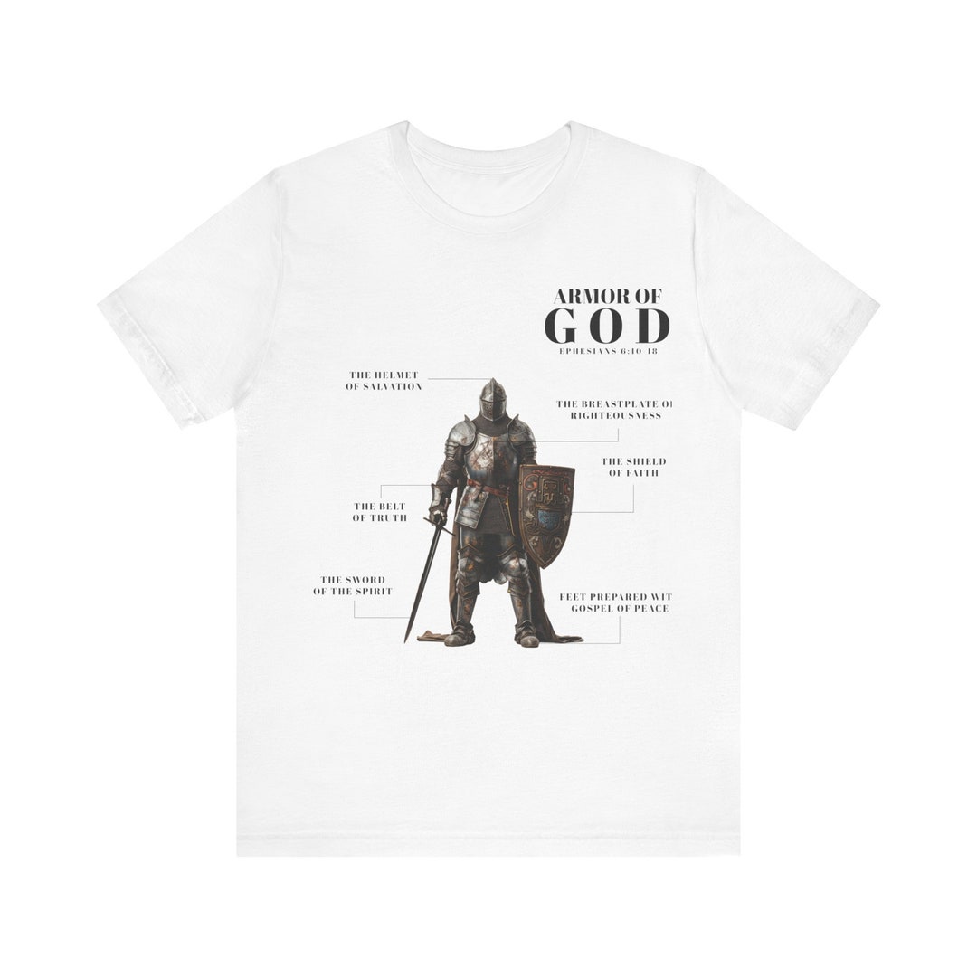 Armor of God T-shirt - Faith-based Apparel - YHWH, Christian Tee ...