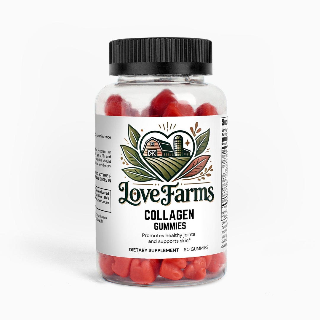 Collagen Gummies Supports Bone & Joint Health With Vitamin C and ...