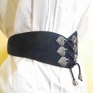 Corset Type Vintage Tyrolean Belt - Etsy