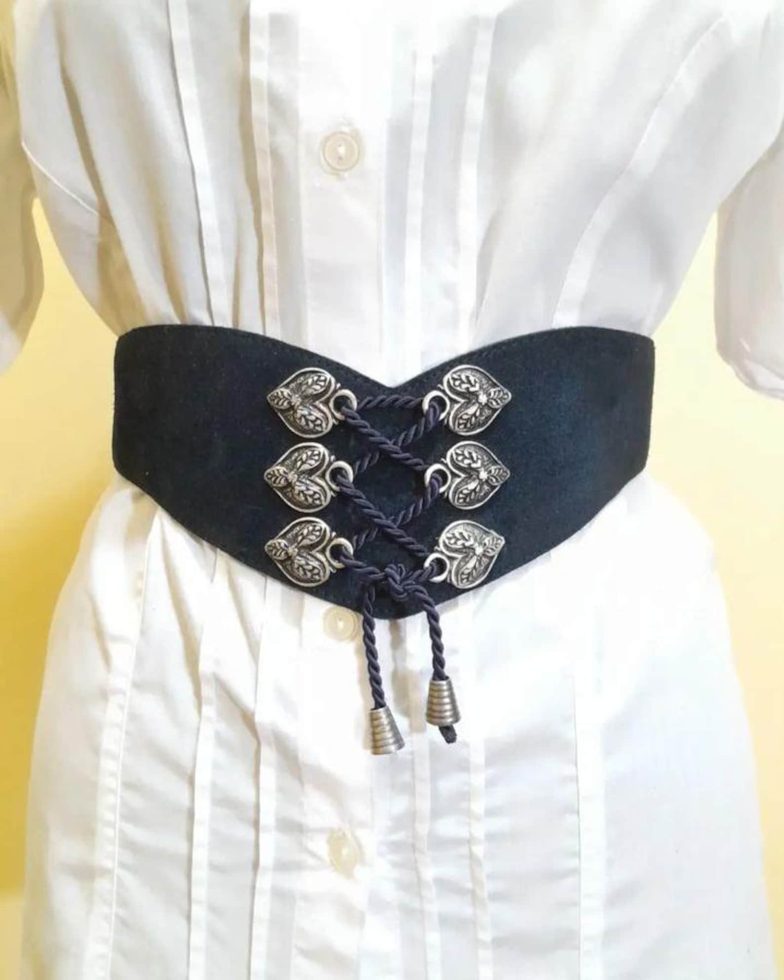 Corset Type Vintage Tyrolean Belt - Etsy