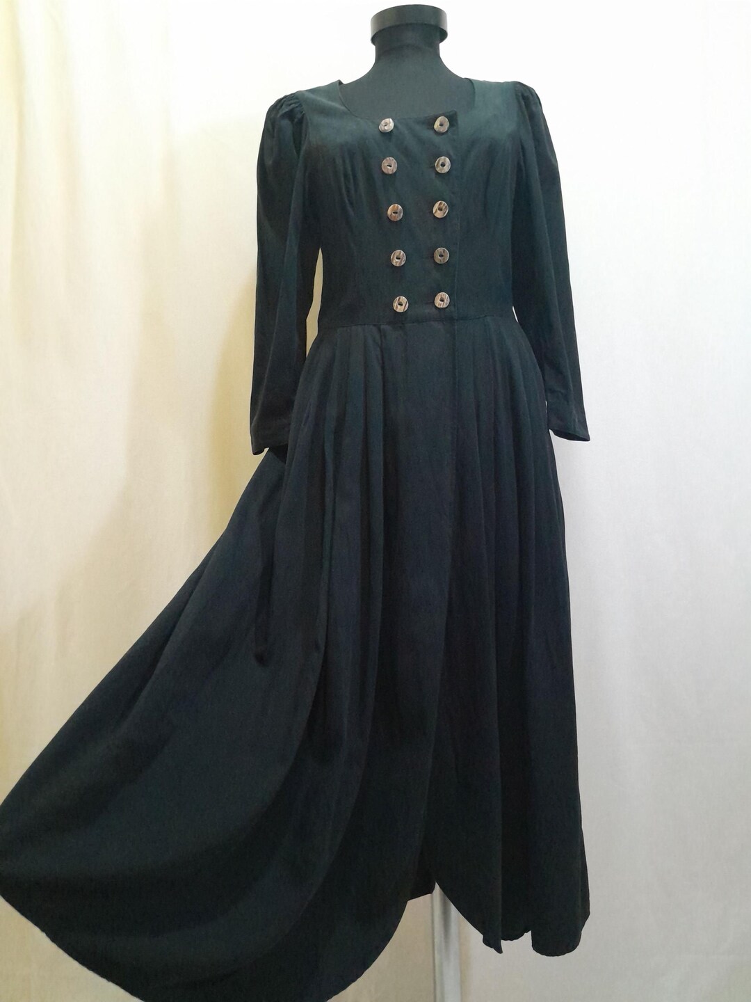 Dirndl Cupro Vintage Tyrolean Midi Dress - Etsy