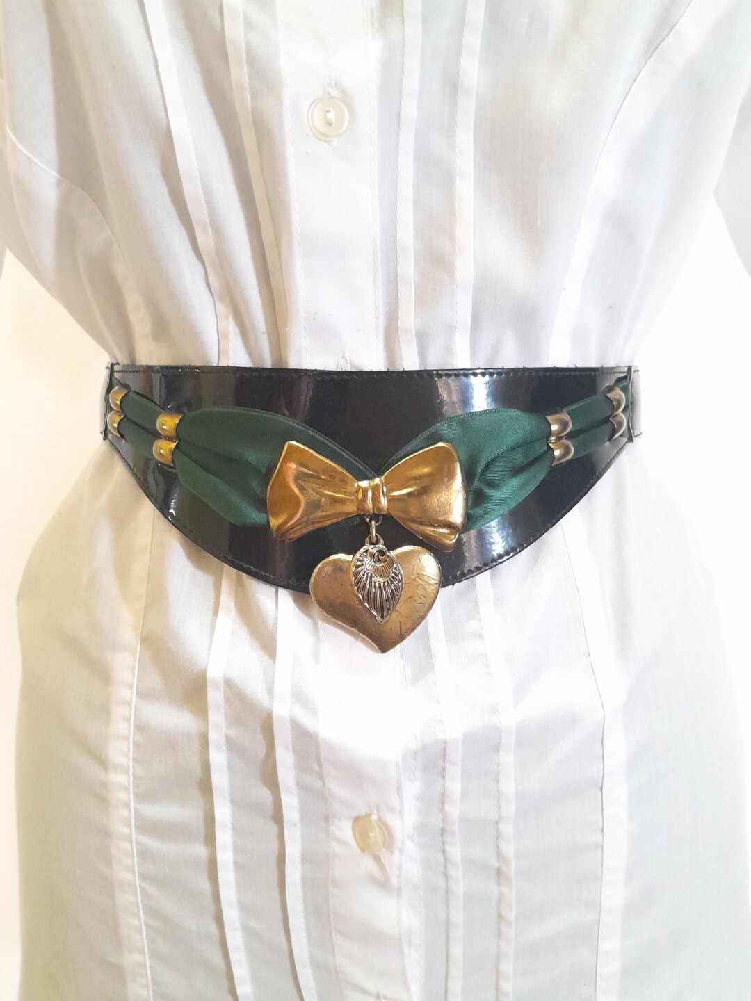 Gold Ornamental Decor Vintage Tyrolean Belt - Etsy