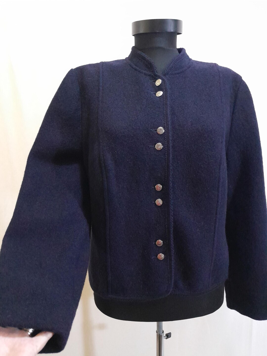 Vintage Austrian Tyrolean Cardigan, Made of 100% Pure Virgin Wool - Etsy