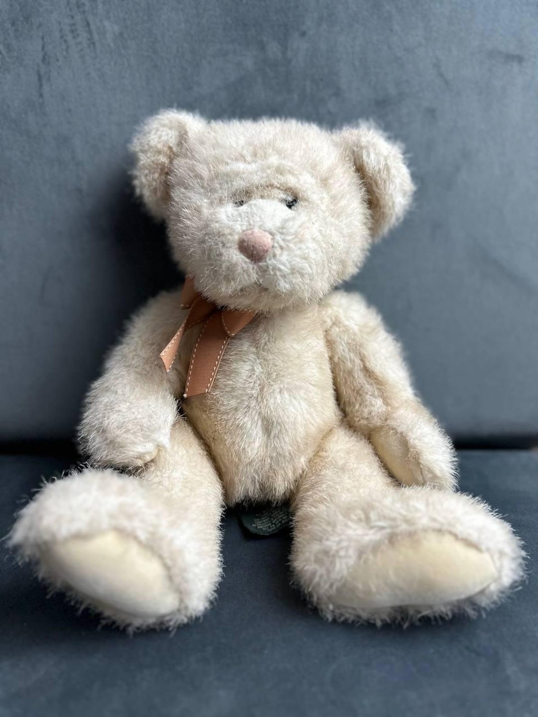 Ivanka Russ Vintage Teddy Bear: 13.39" Plush Collectible - Etsy