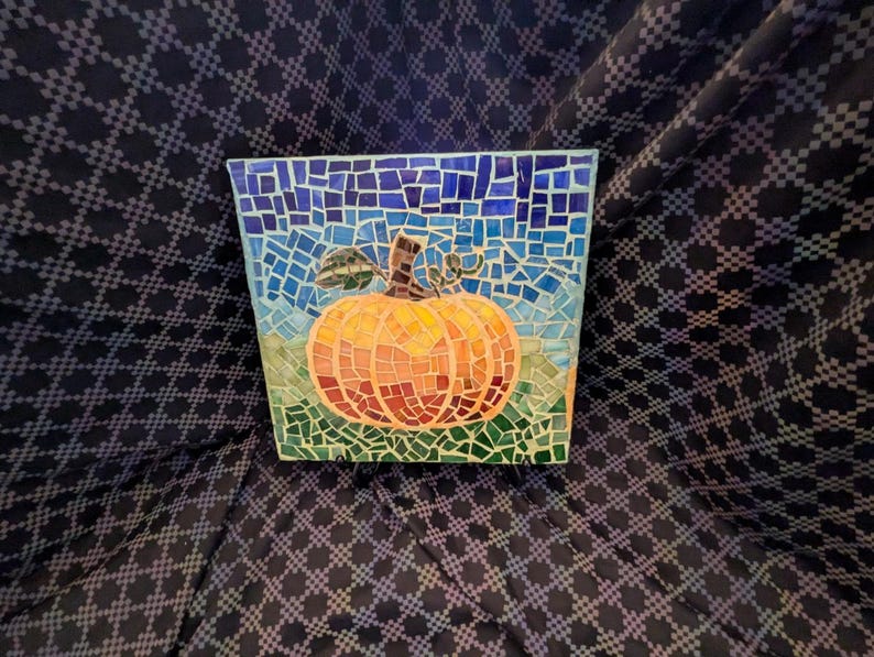 Pumpkin Mosaic - Etsy