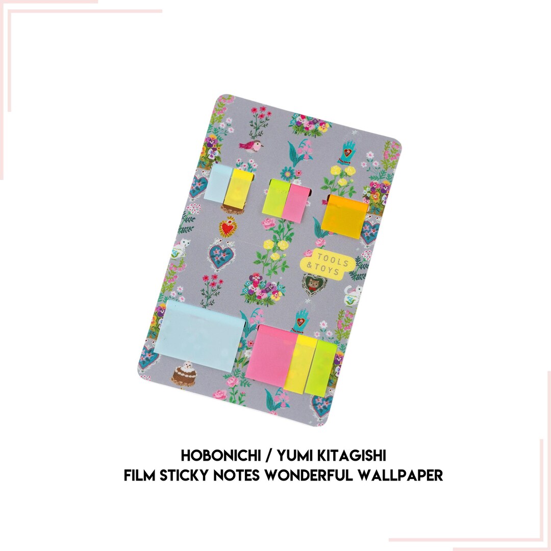 Hobonichi Yumi Kitagishi Translucent Sticky Notes Beautiful Wallpaper ...