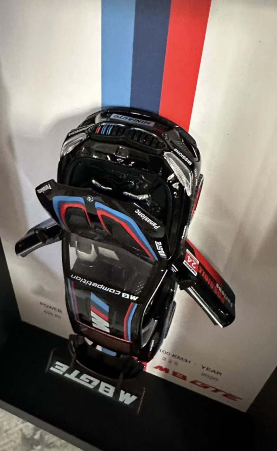 BMW M8 Replica Frame. Car in Frame.the Drift Frame ™. 3D Shadowbox ...