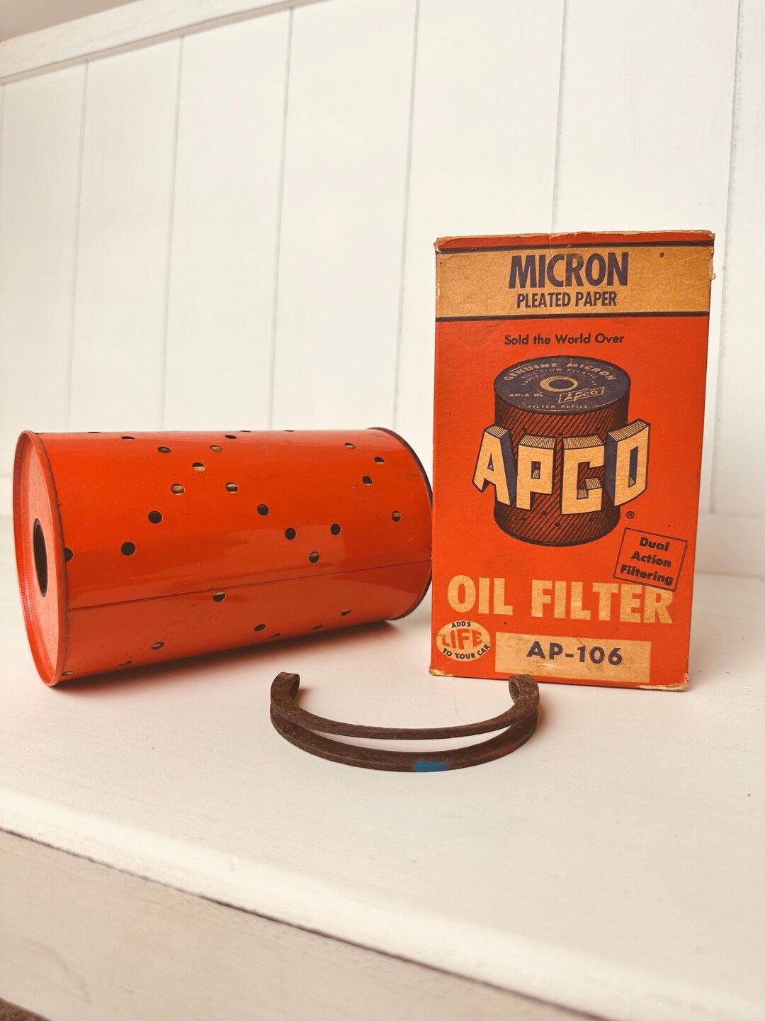 Vintage APCO Oil Filter AP-106: 1950s-60s Buick, Cadillac, Chevy ...
